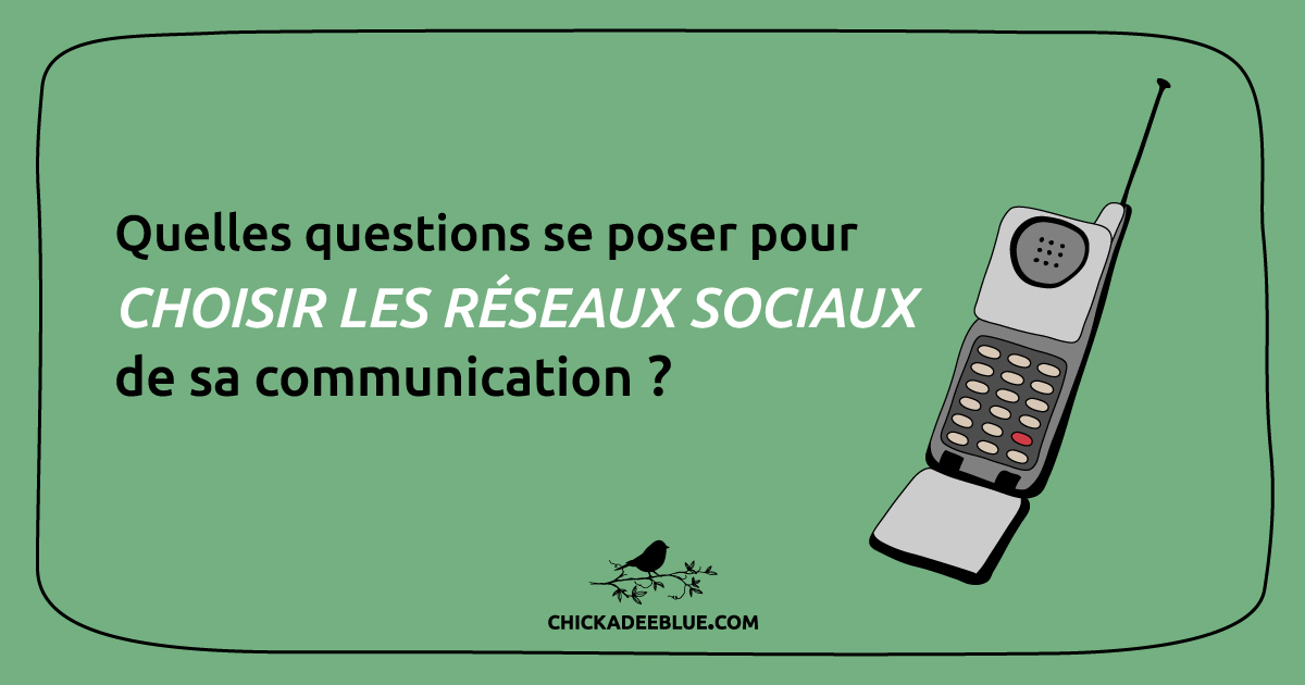 Comment choisir ses réseaux sociaux en 2020 ? · Chickadee Blue