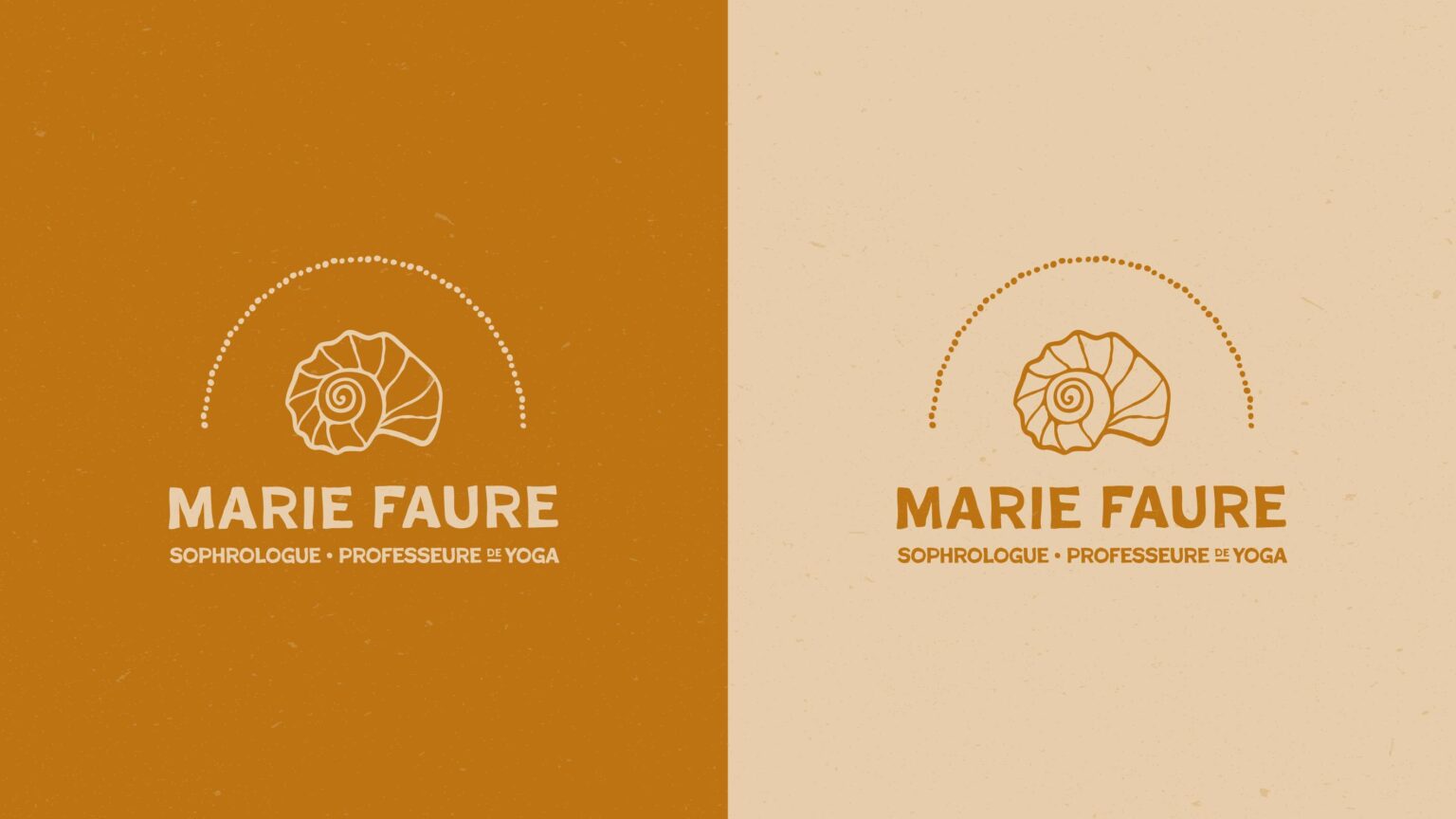 Identité Visuelle de Marie Faure, sophrologue