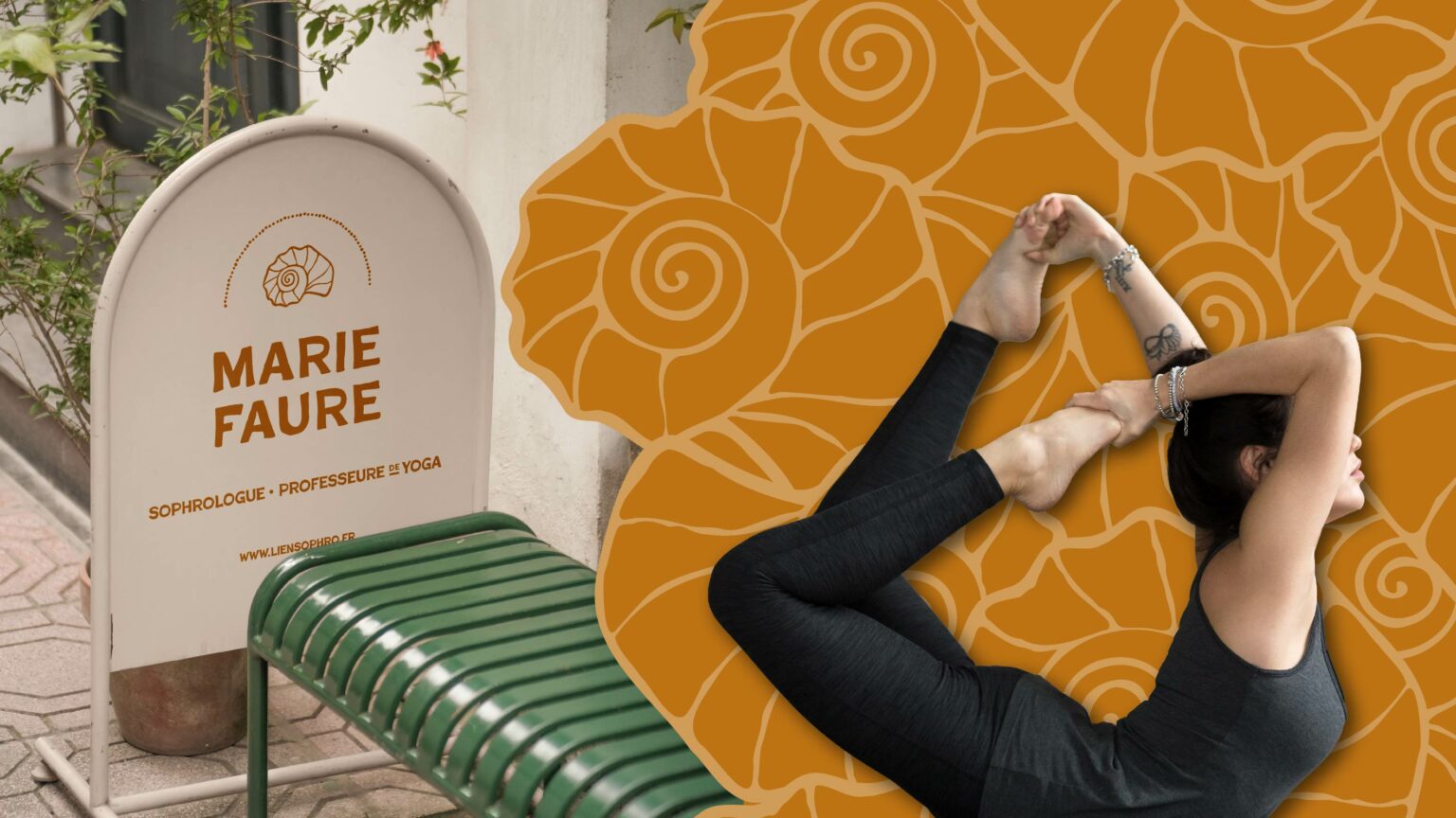 Identité Visuelle de Marie Faure, sophrologue