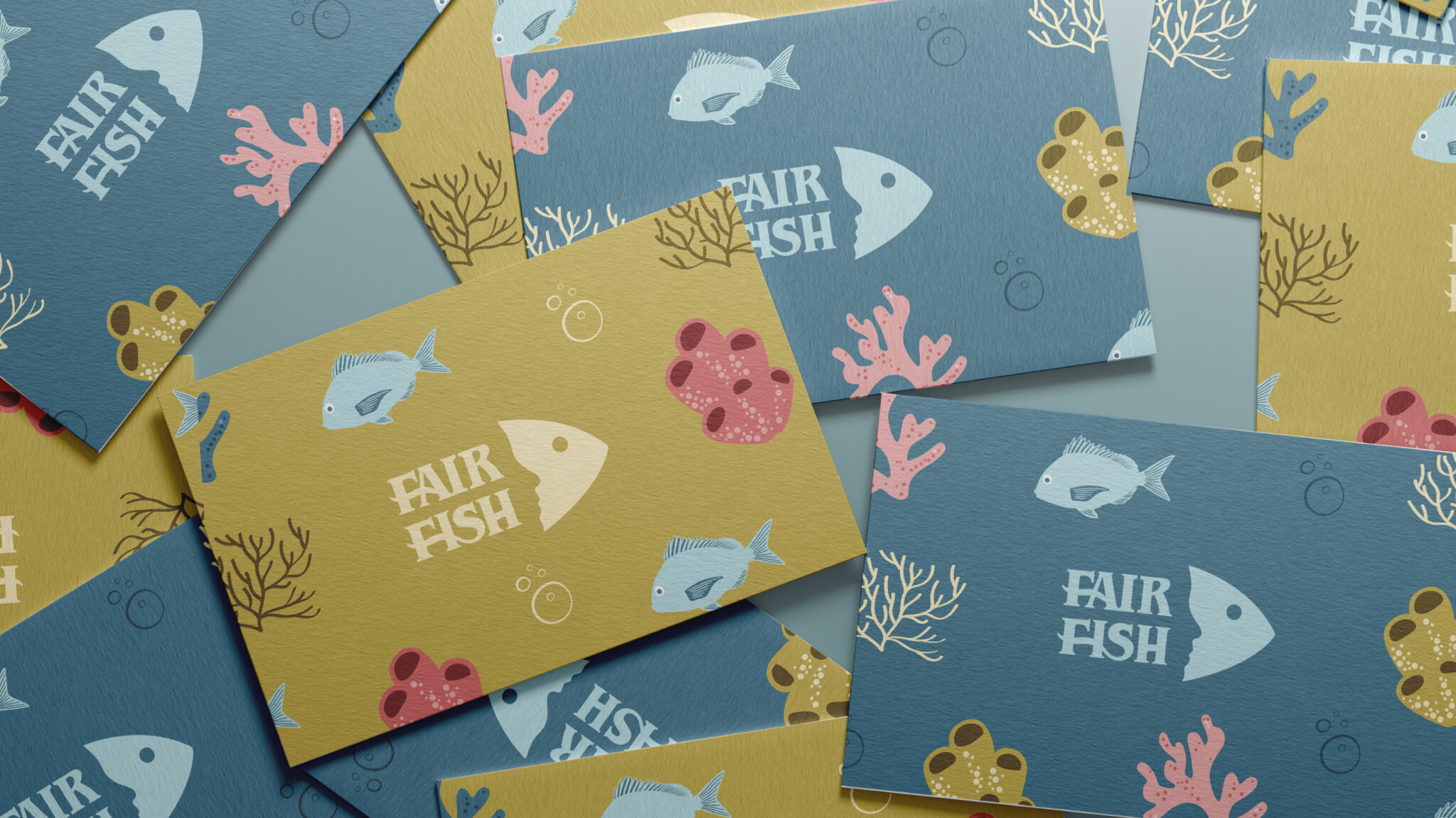 Identité visuelle fair-fish, association internationale