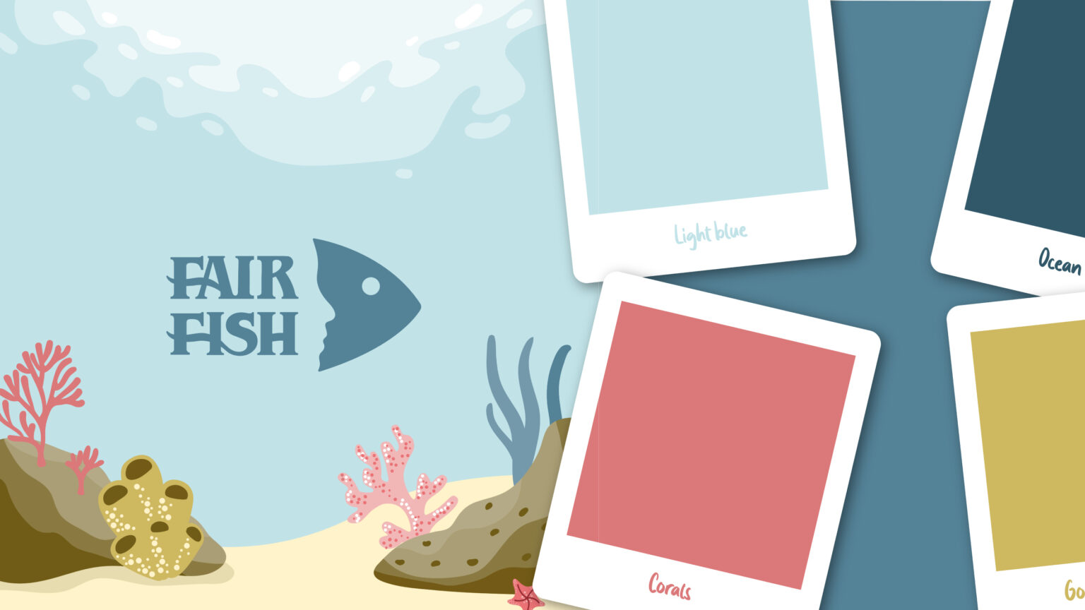 Identité visuelle fair-fish, association internationale